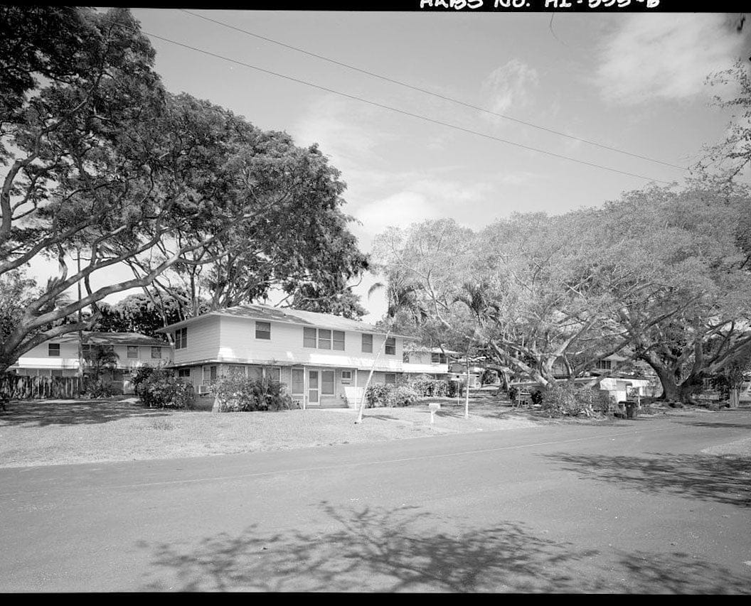 U S Naval Base Pearl Harbor Naval Housing Area Makalapa Northeast