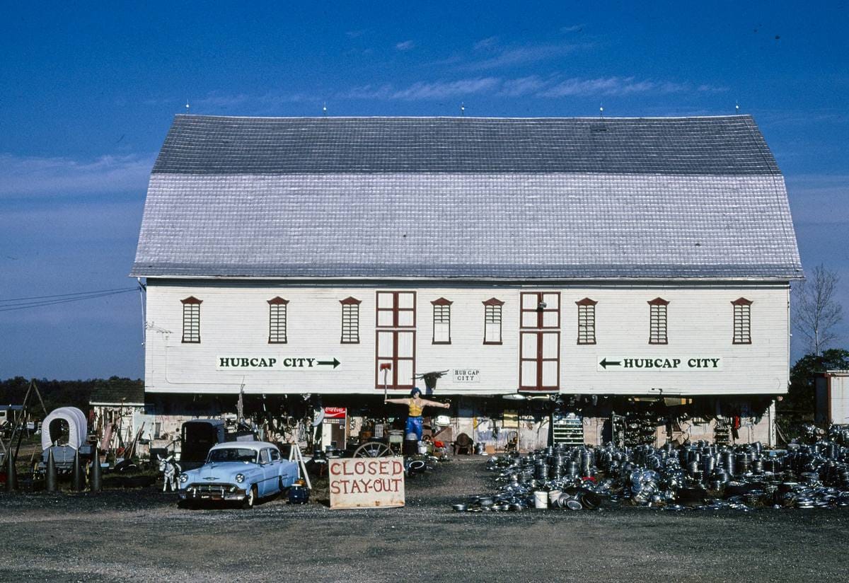 Historic Photo : 1989 Hub Cap City, Abbottstown, Pennsylvania | Margol ...