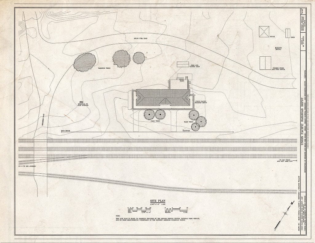 Blueprint HABS Cal,36-Kelso,1- (Sheet 2 of 10) - Union Pacific Railroa ...