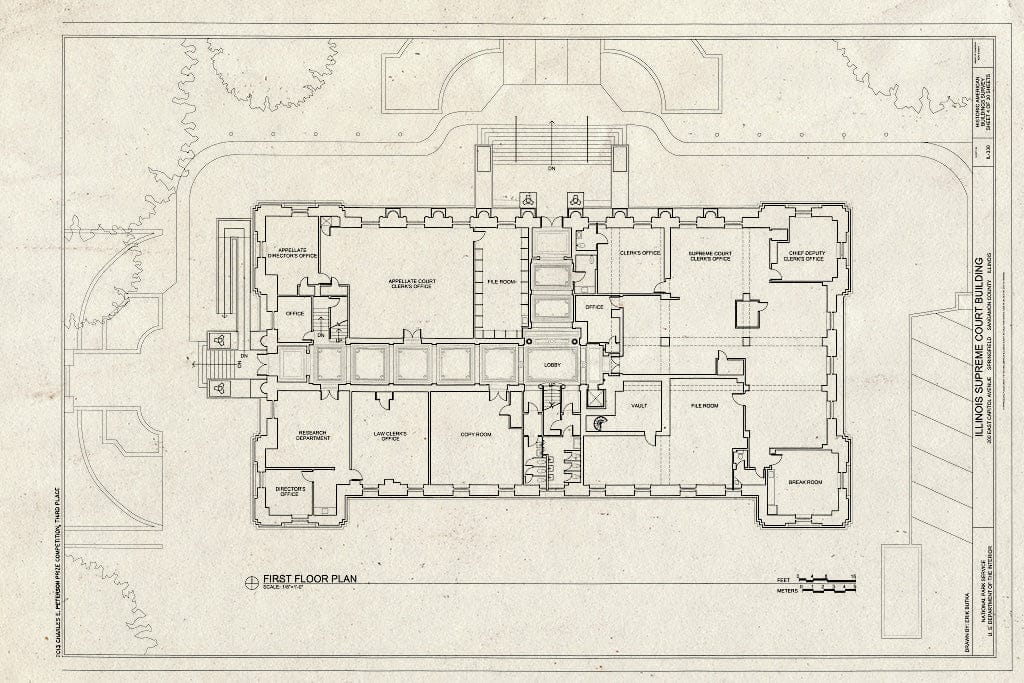 Courtroom Floor Plan House Plan Pleasant Valley Court | Sater Design