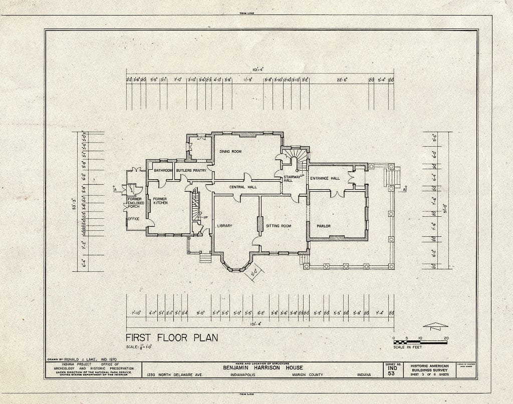 Historic Italianate House Plans