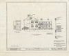 Blueprint East Elevation, Details - Judge Jeremiah Sullivan House, 304 ...