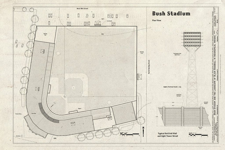 Blueprint Bush Stadium - Bush Stadium and The Landscape of Black Baseb ...