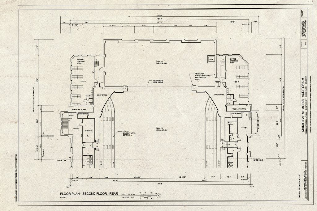 Auditorium Blueprints