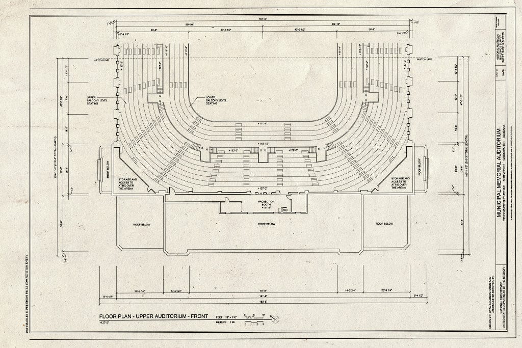 Auditorium Blueprints