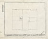Blueprint Floor Plan - Benjamin Pickman House, 165 Essex Street, Salem ...