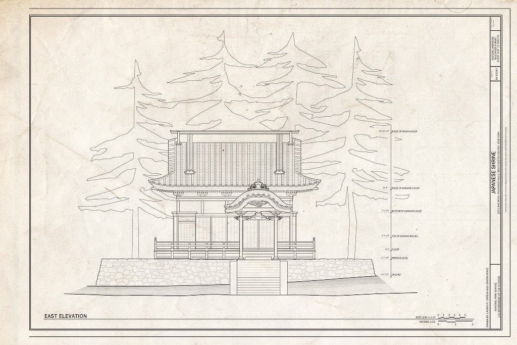 Traditional Japanese Blueprints