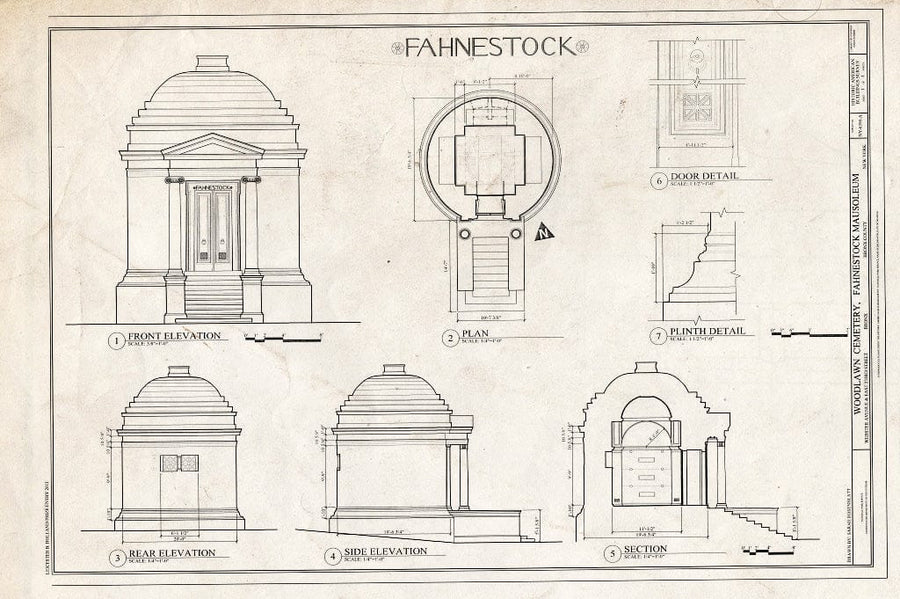 Blueprint Elevations, Plan, Section, Door Detail, Plinth Detail - Wood ... Blueprint Elevations, Plan, Section, Door Detail, Plinth Detail - Wood ...