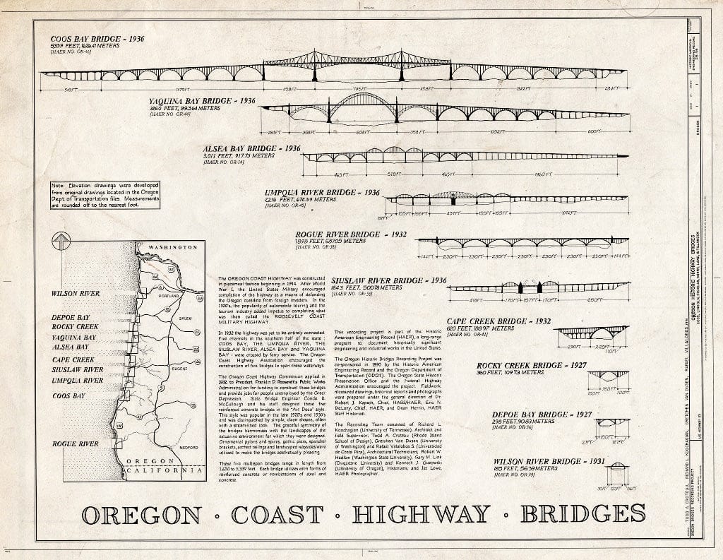 Blueprint HAER ORE,24-SAL,3- (Sheet 1 of 1) - Oregon Historic Highway ...