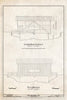 Blueprint Longitudinal Section A; West Elevation - Neal Lane Bridge, S ...