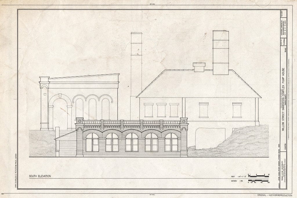 Blueprint HABS TEX,101-HOUT,7A- (Sheet 3 of 6) - Willow Street Sanitat ...
