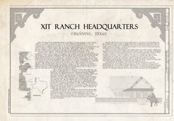 Blueprint Statement of Significance - XIT Ranch Headquarters, Fifth an ...