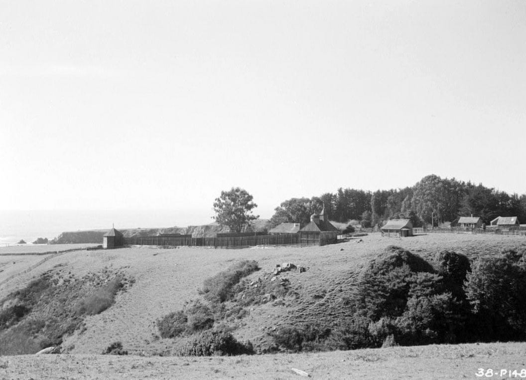 Historic Photo : Fort Ross, Fort Ross, Sonoma County, CA 1 Photograph ...
