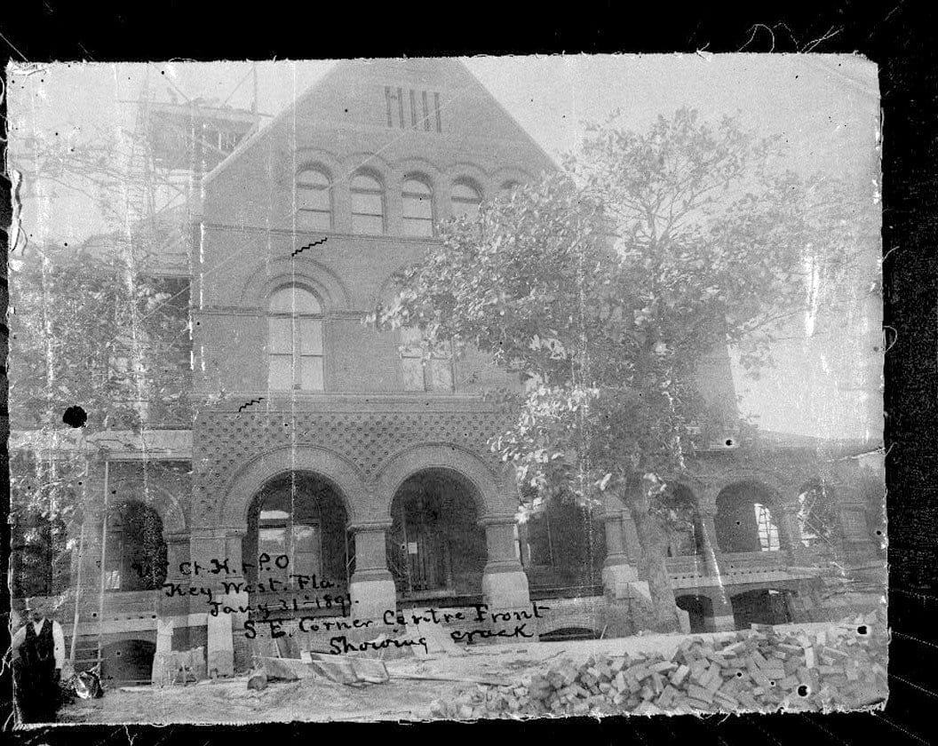Historic Photo : Key West Post Office, U.S. Customs House, U.S. Courth ...