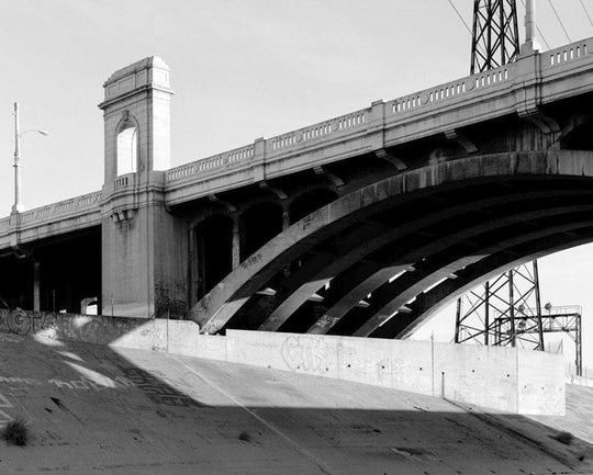 Historic Photo : First Street Bridge, Spanning Los Angeles River at Fi ...