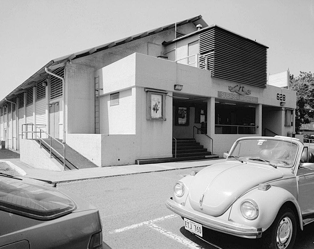 Historic Photo : U.S. Naval Base, Pearl Harbor, Theater, Moore Street ...