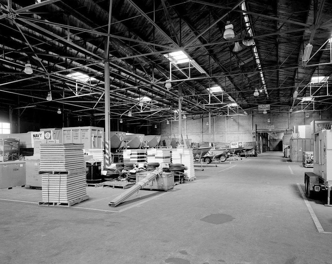 Historic Photo : Naval Supply Annex Stockton, Transit Shed Embarcadero ...