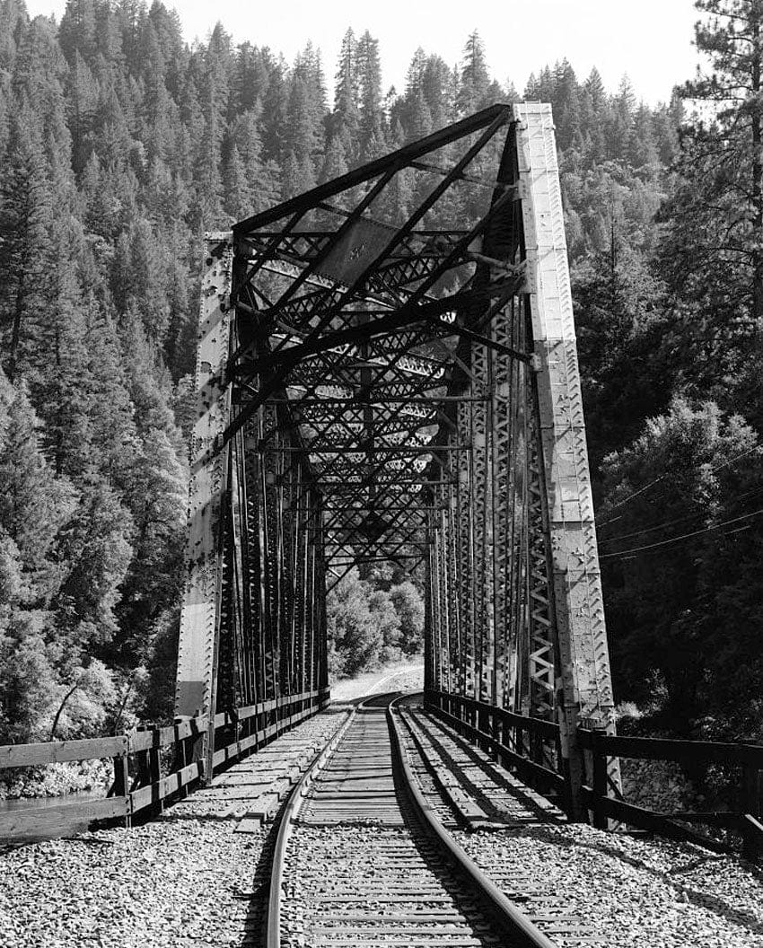 Historic Photo : Southern Pacific Railroad Shasta Route, Bridge No. 30 ...