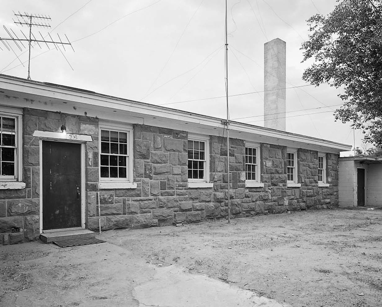 Historic Photo : Pinon Boarding School, Dormitories, Navajo Route 41 ...