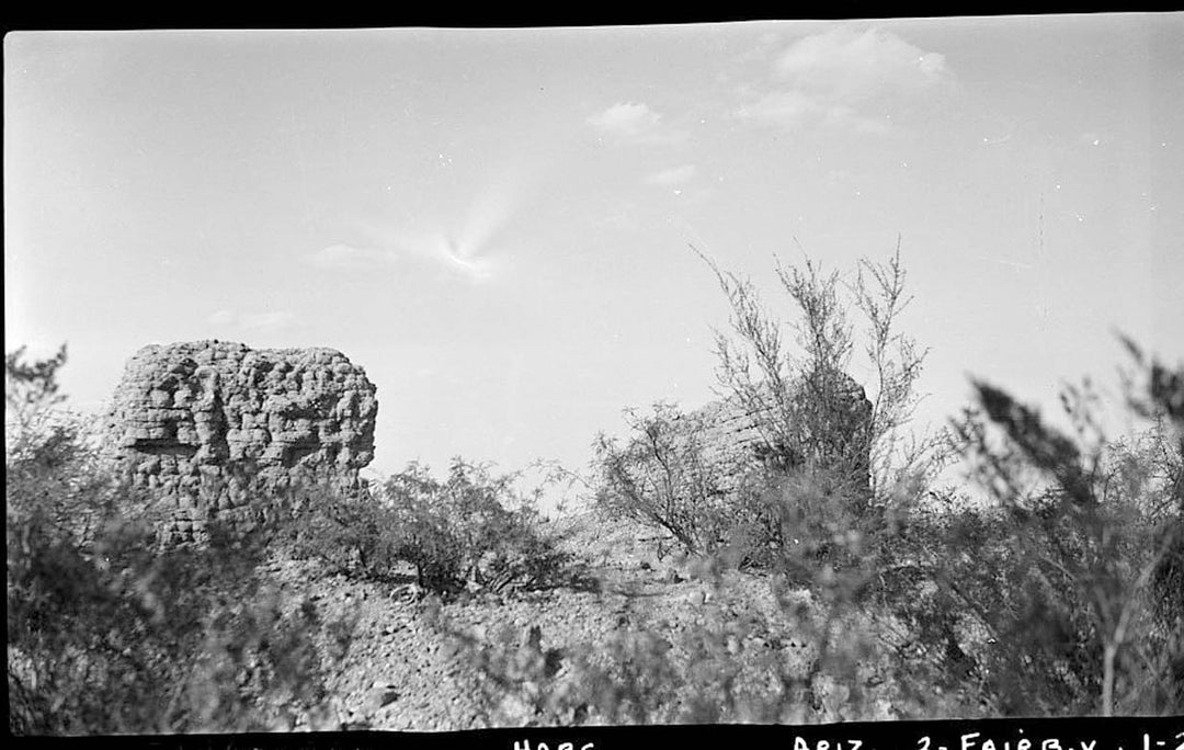 Historic Photo : Santa Ana de Quiburi Mission (Ruins), Fairbank (histo ...