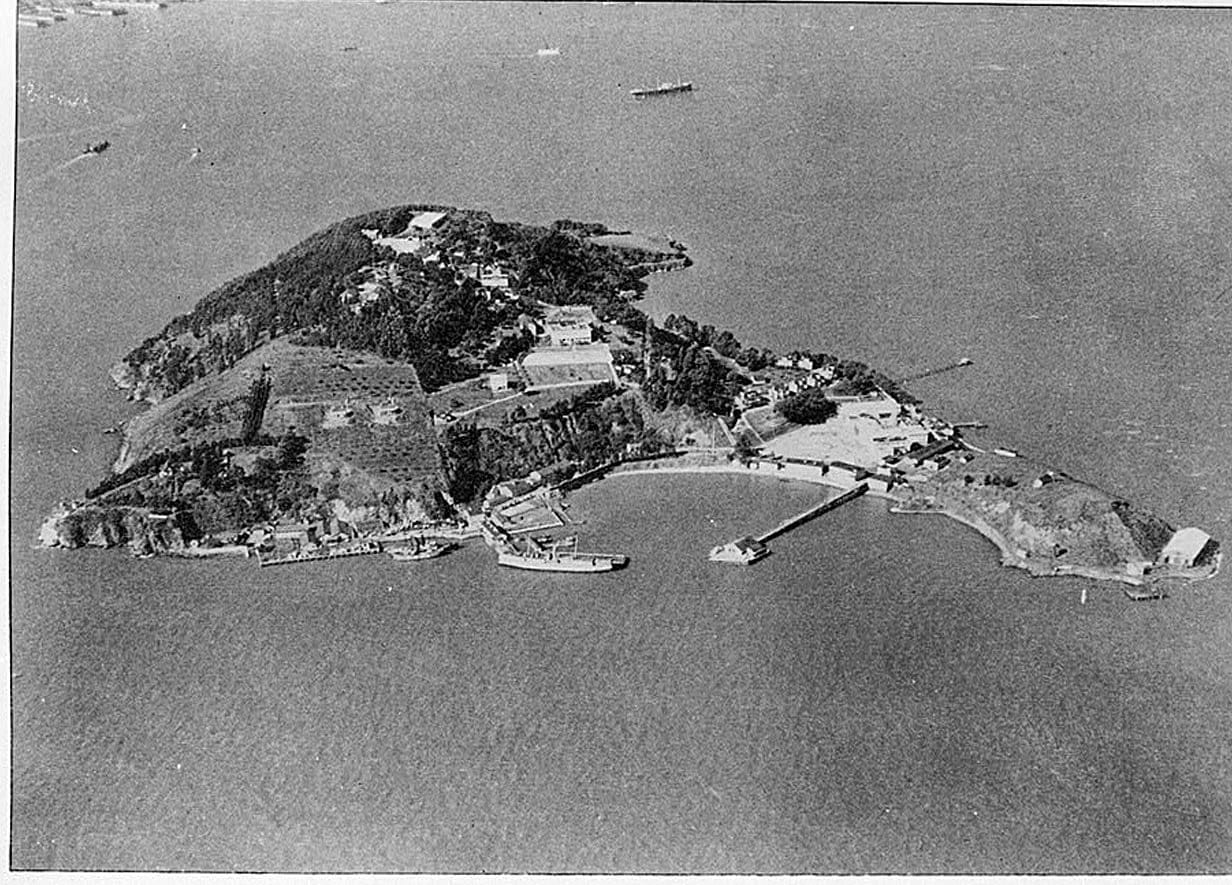 Historic Photo : Naval Training Station, Yerba Buena Island, San Franc ...
