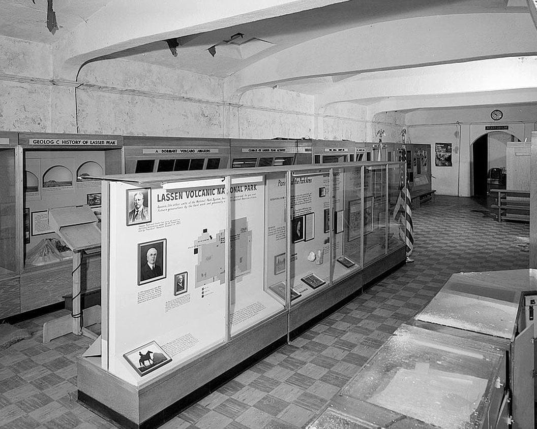 Historic Photo : Lassen Volcanic National Park, Loomis Museum, Mineral ...