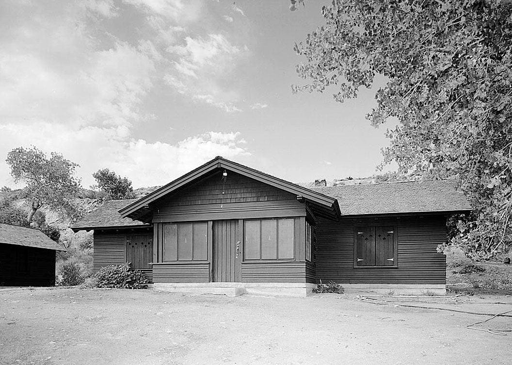 Historic Photo : Death Valley Lower Grapevine Ranch, House, Death Vall ...