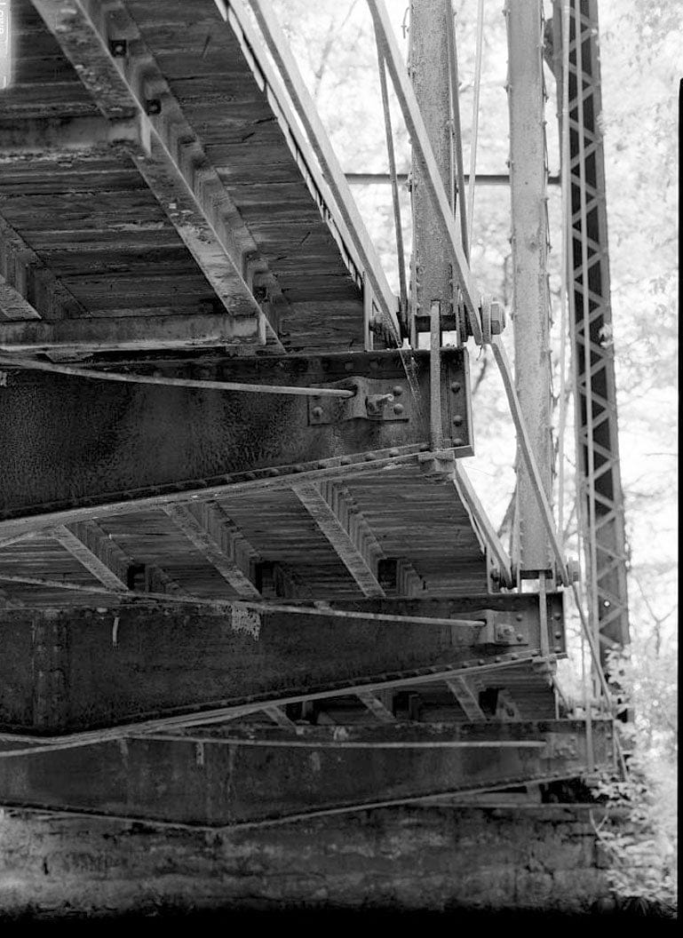 Historic Photo : Fryer's Ford Bridge, Spanning East Fork of Point Remo ...