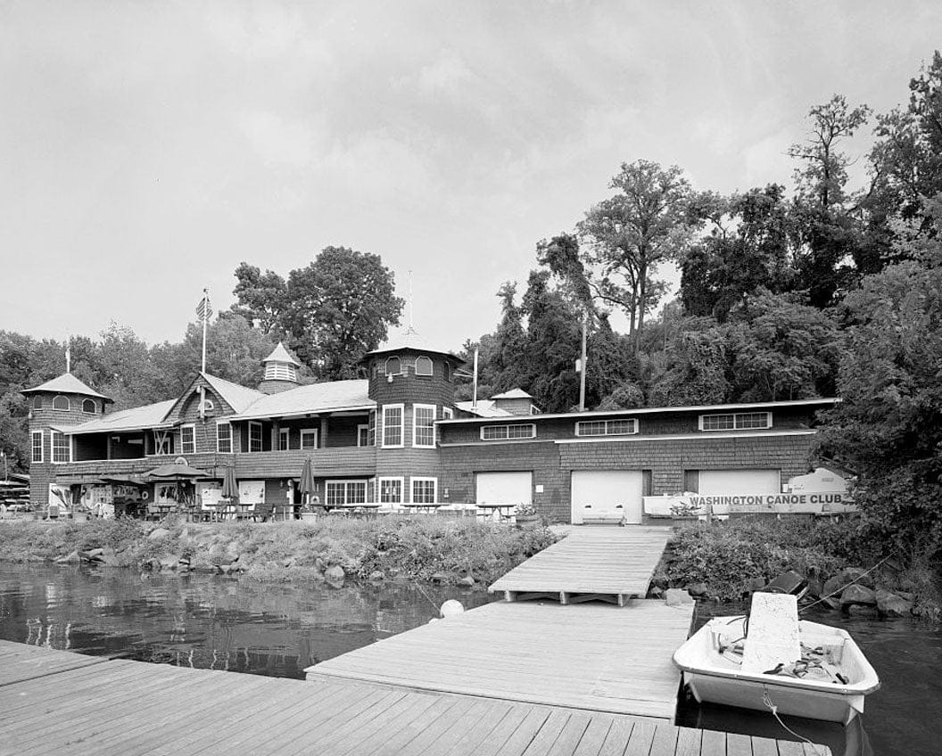 Historic Photo : Washington Canoe Club, 3700 Water Street Northwest, W ...