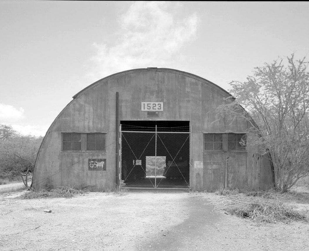 Naval Air Station Barbers Point, Quonset Hut Type 1 - 40' x 100', Betw ...