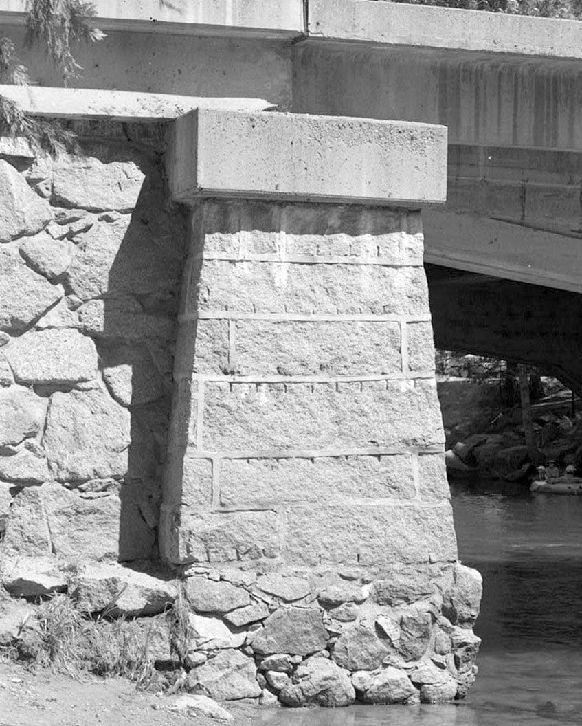 Historic Photo : Sentinel Bridge, Spanning Merced River on Sentinel Br ...