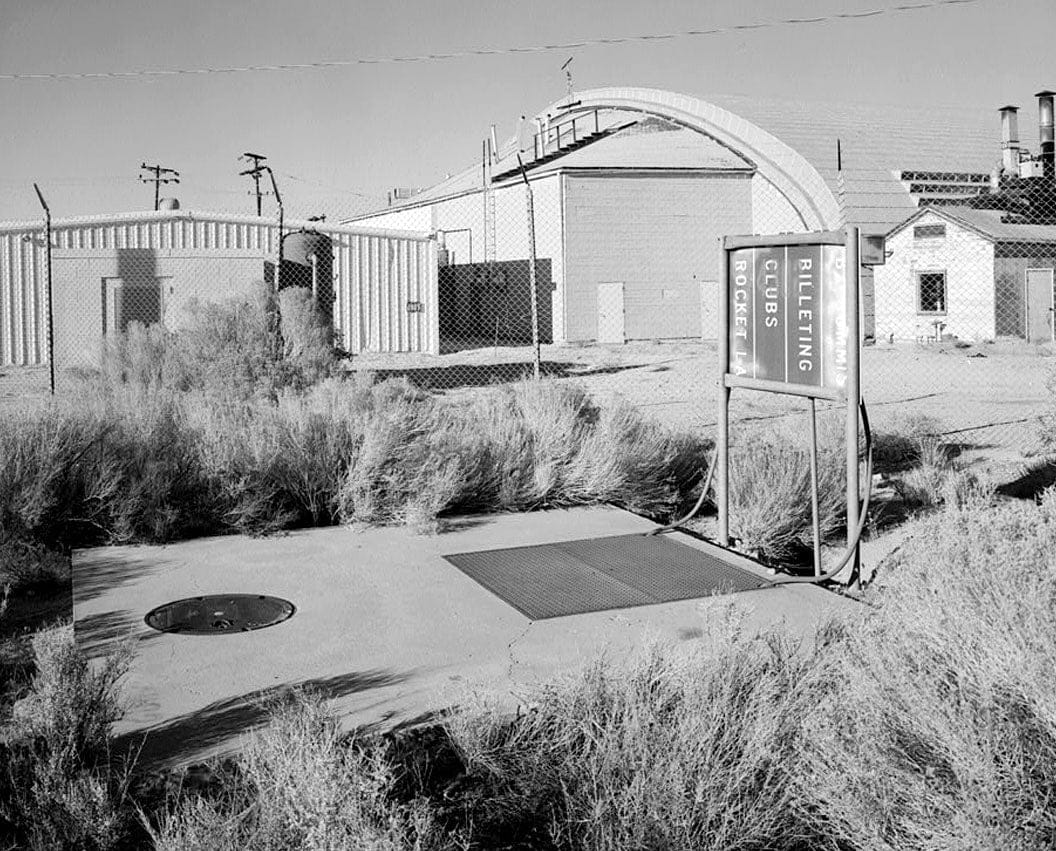 Historic Photo : Edwards Air Force Base, North Base, Sump Pump, East o ...