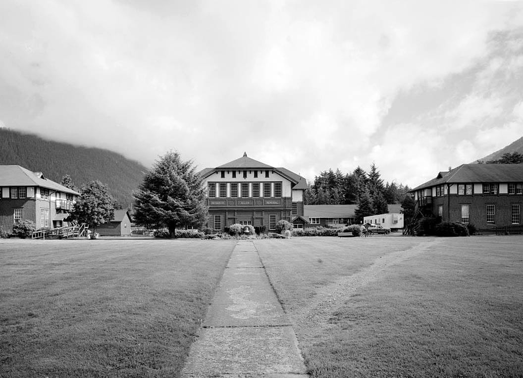 Historic Photo : Sheldon Jackson College, Lincoln Street, Sitka, Sitka ...