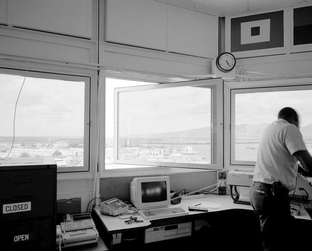 Historic Photo : U.S. Naval Base, Pearl Harbor, Signal Tower, Corner o ...