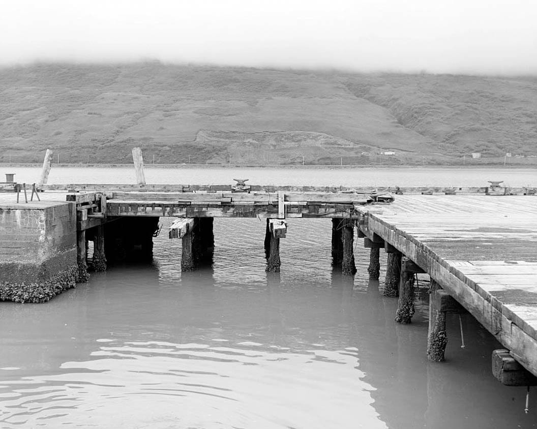 Historic Photo : U.S. Coast Guard Station, Marginal Wharf, Women's Bay ...