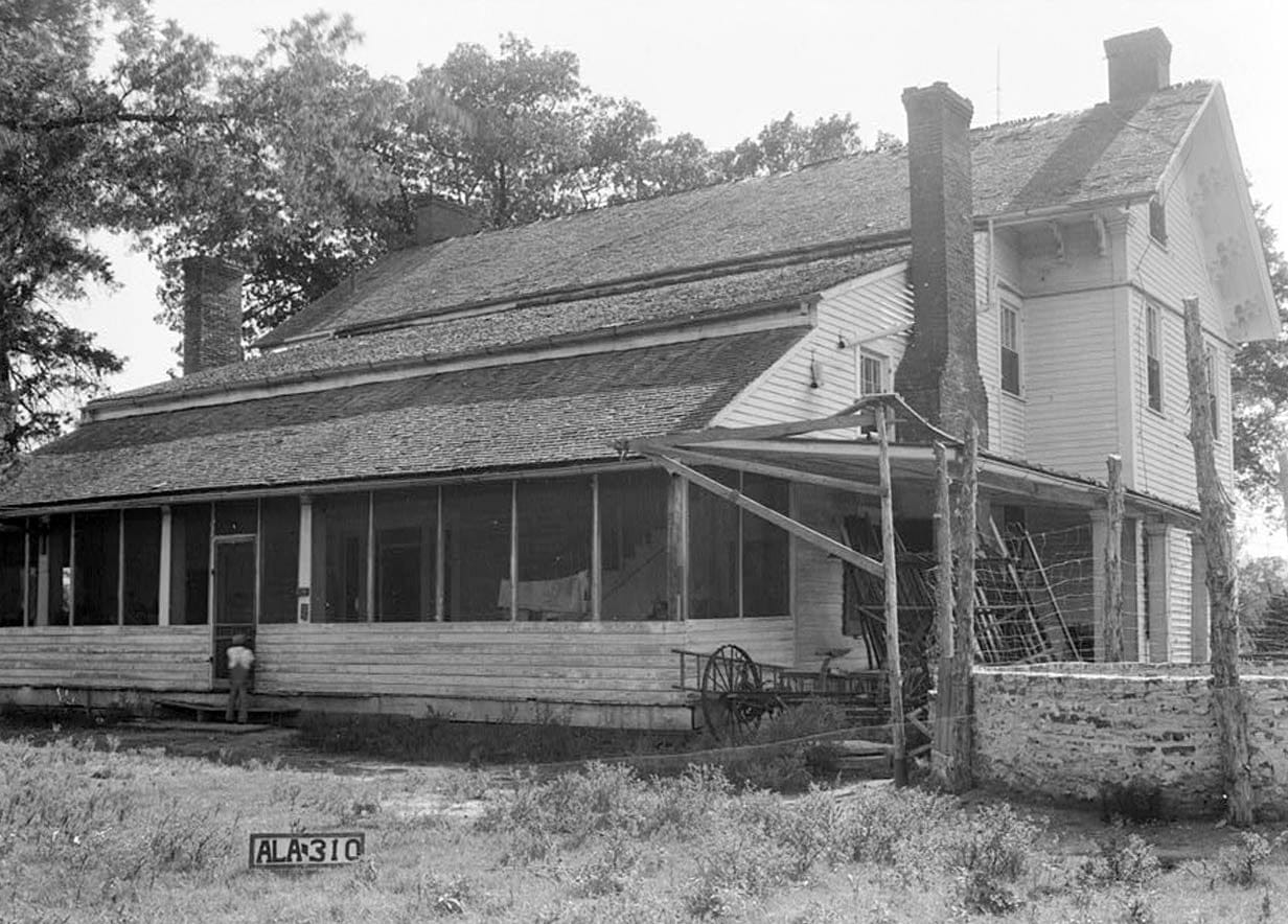 Historic Photo : Colonel Goodloe House, Tuscumbia, Colbert County, AL ...