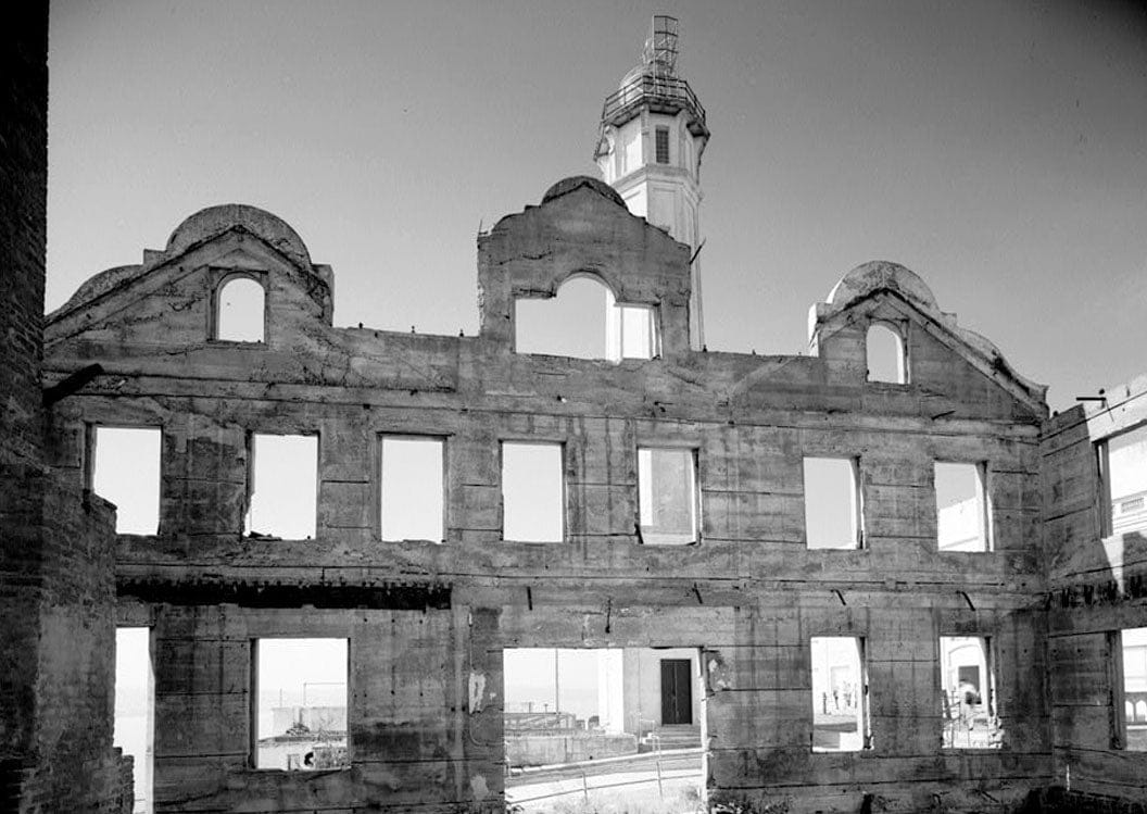 Historic Photo : Alcatraz, Warden's House, Alcatraz Island, San Franci ...