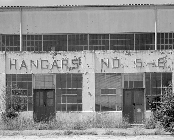 Historic Photo : Hamilton Field, Maintenance Hangars, Hangar Avenue be ...