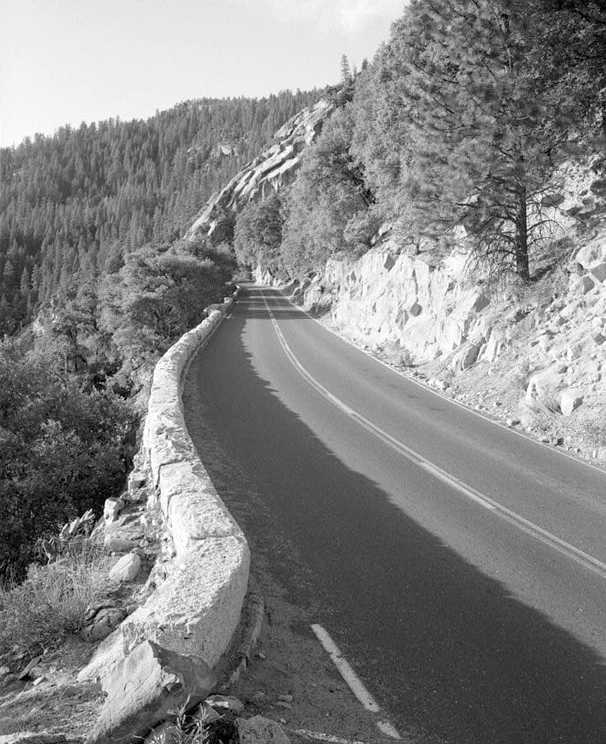 Historic Photo : All Year Highway, Between Arch Rock & Yosemite Valley ...