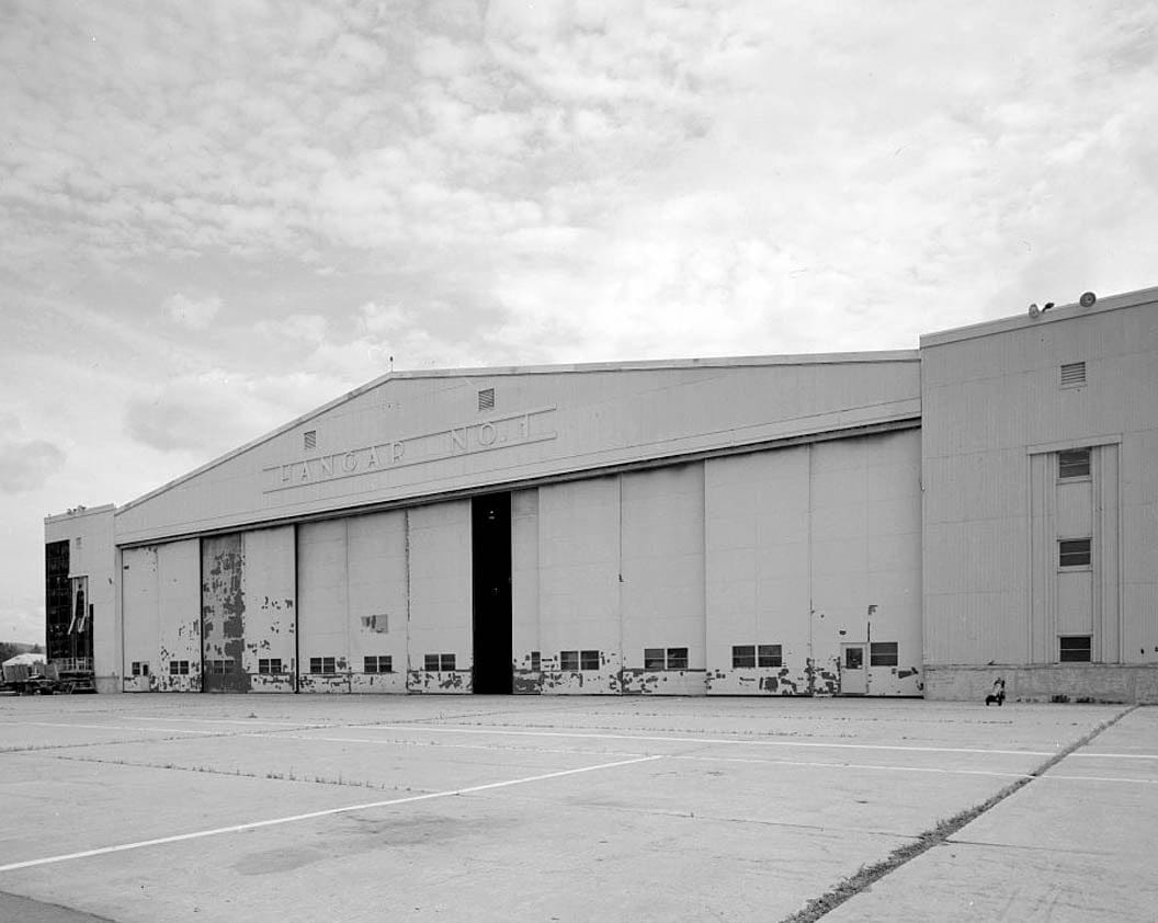 Historic Photo : Ladd Field, Hangar No. 1, Fort Wainwright, Fairbanks ...