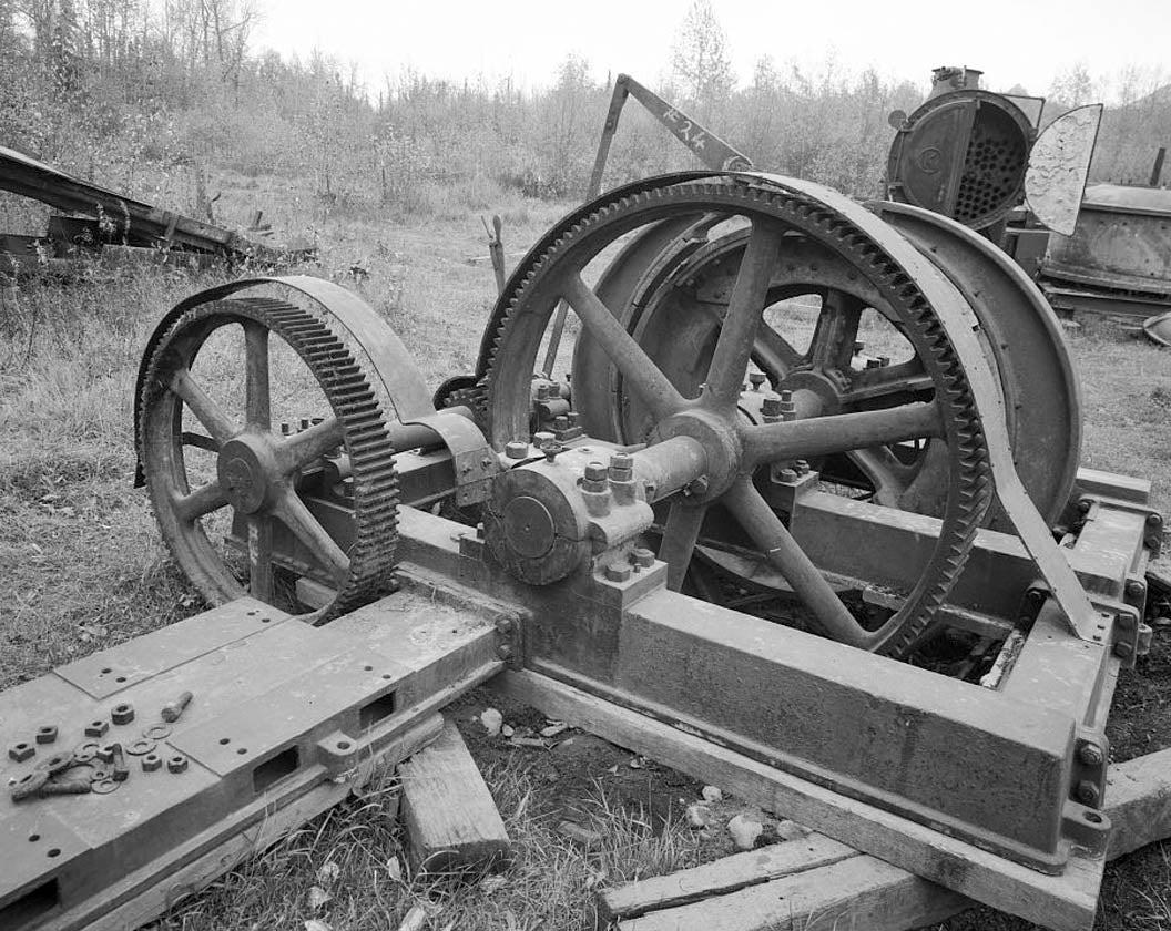 Historic Photo : Buffalo Coal Mine, Vulcan Cable Hoist, Wishbone Hill ...