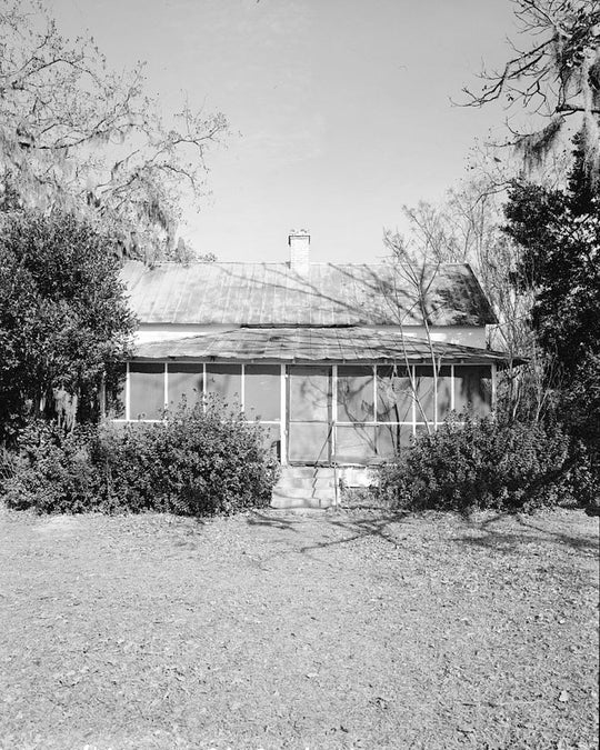 Historic Photo : Jaudon-Bragg-Snelling Farm, House, North side of GA S ...
