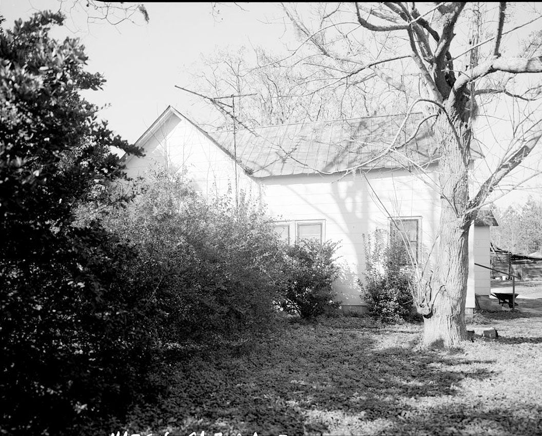 Historic Photo : Jaudon-Bragg-Snelling Farm, House, North side of GA S ...