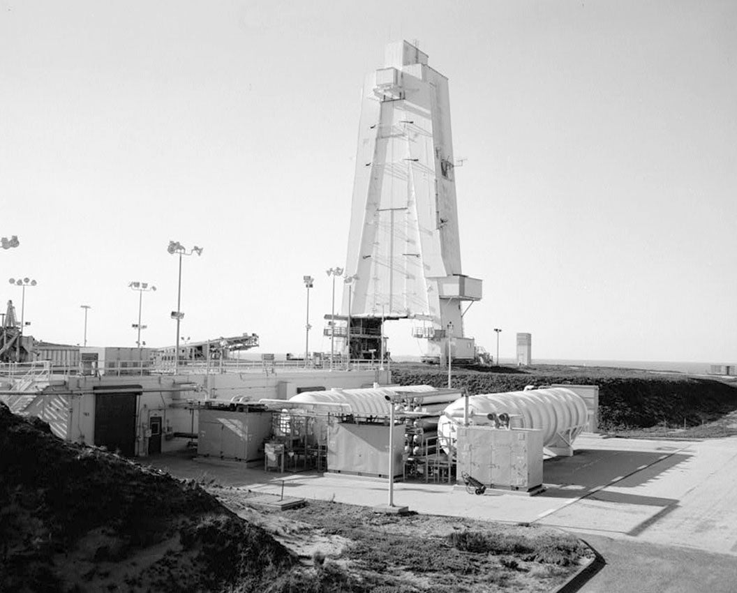 Historic Photo : Vandenberg Air Force Base, Space Launch Complex 3, La ...