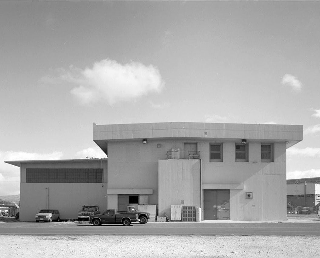Historic Photo : Naval Air Station Barbers Point, Power Plant, Interse ...