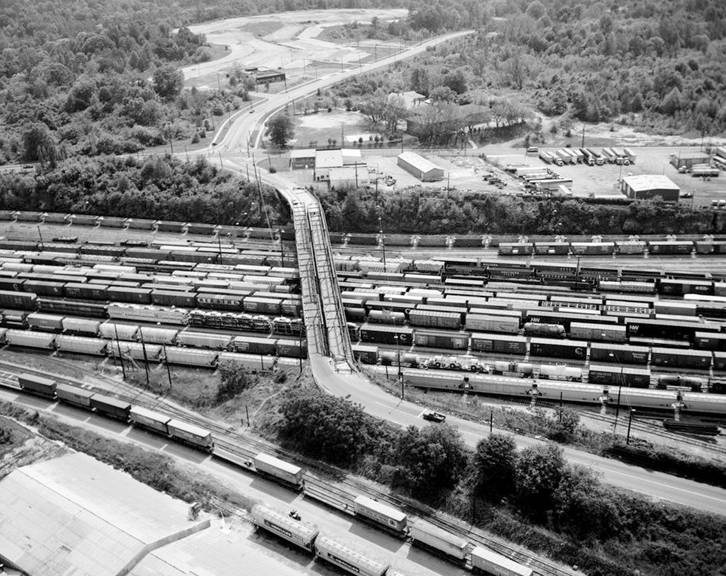 Historic Photo : Marietta Road Bridge, Marietta Road, Spanning Inman R ...