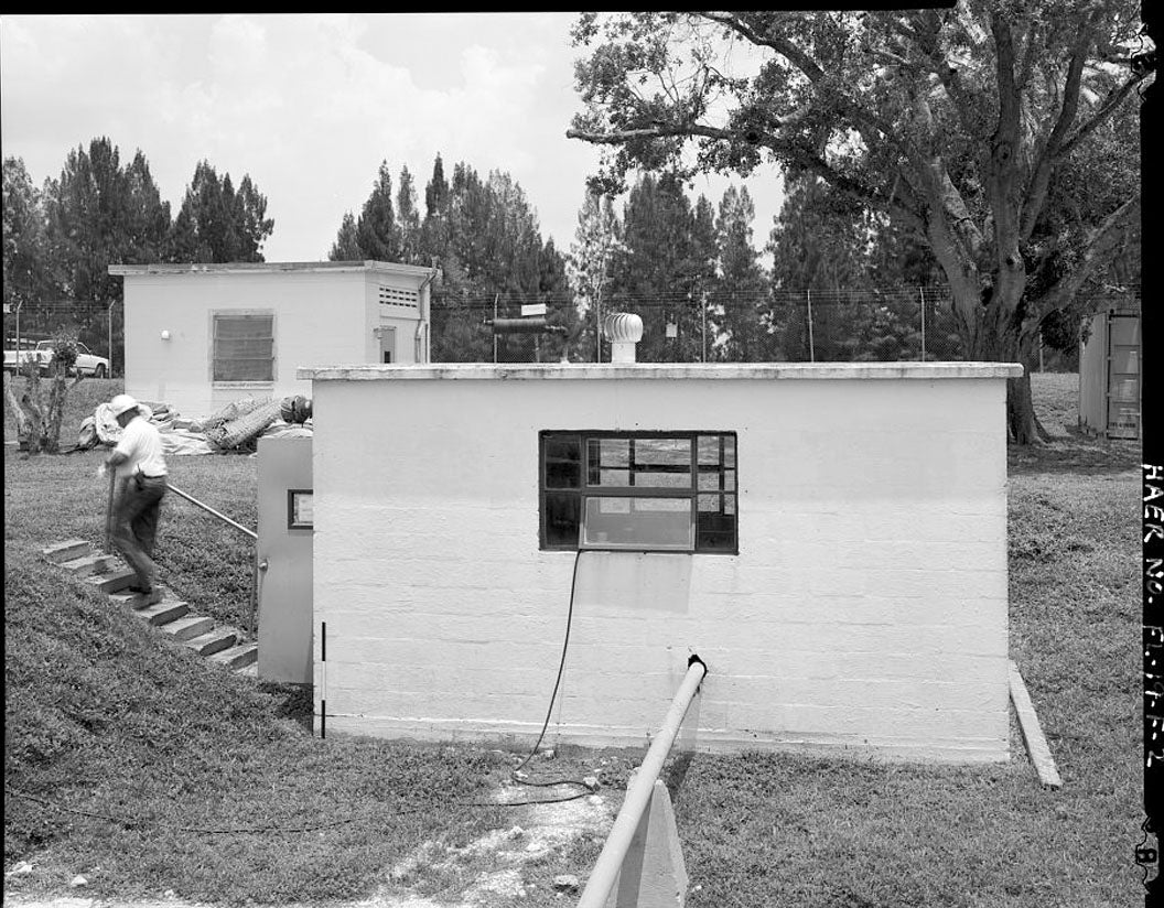 Historic Photo : Ortona Lock, Lock No. 2, Fire Pump House, Caloosahatc ...