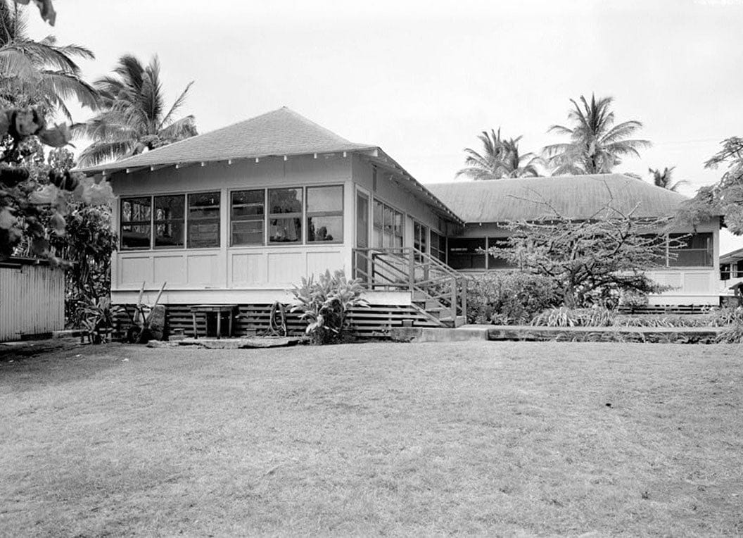 Historic Photo : Visitor Quarters, Building No. 274, Moloka'i Island ...