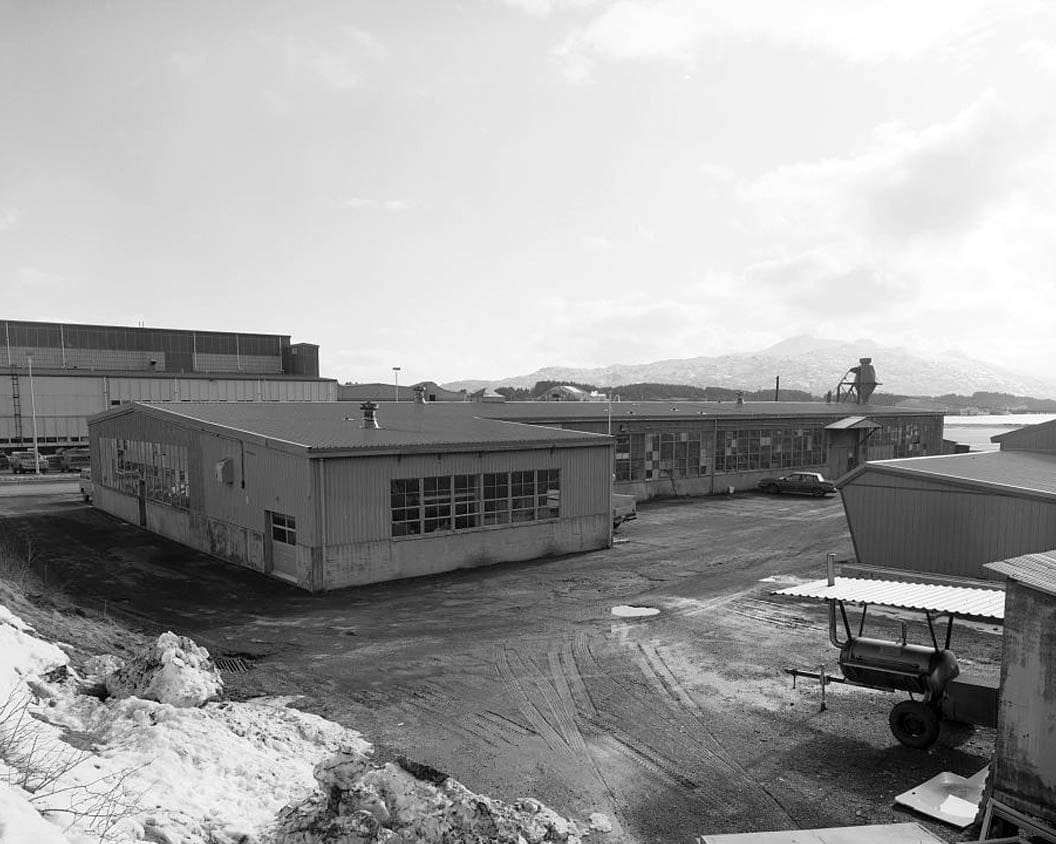 Historic Photo : Kodiak Naval Operating Base, Wood & Machine Shop, U.S ...