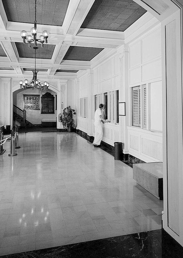 Historic Photo : U.S. Naval Hospital, Administration Building, Park Bo ...